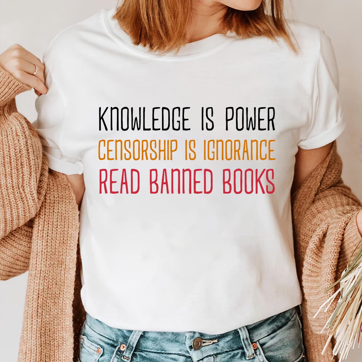 Knowledge Is Power Censorship Is Ignorance Read Banned Books Book Love ...